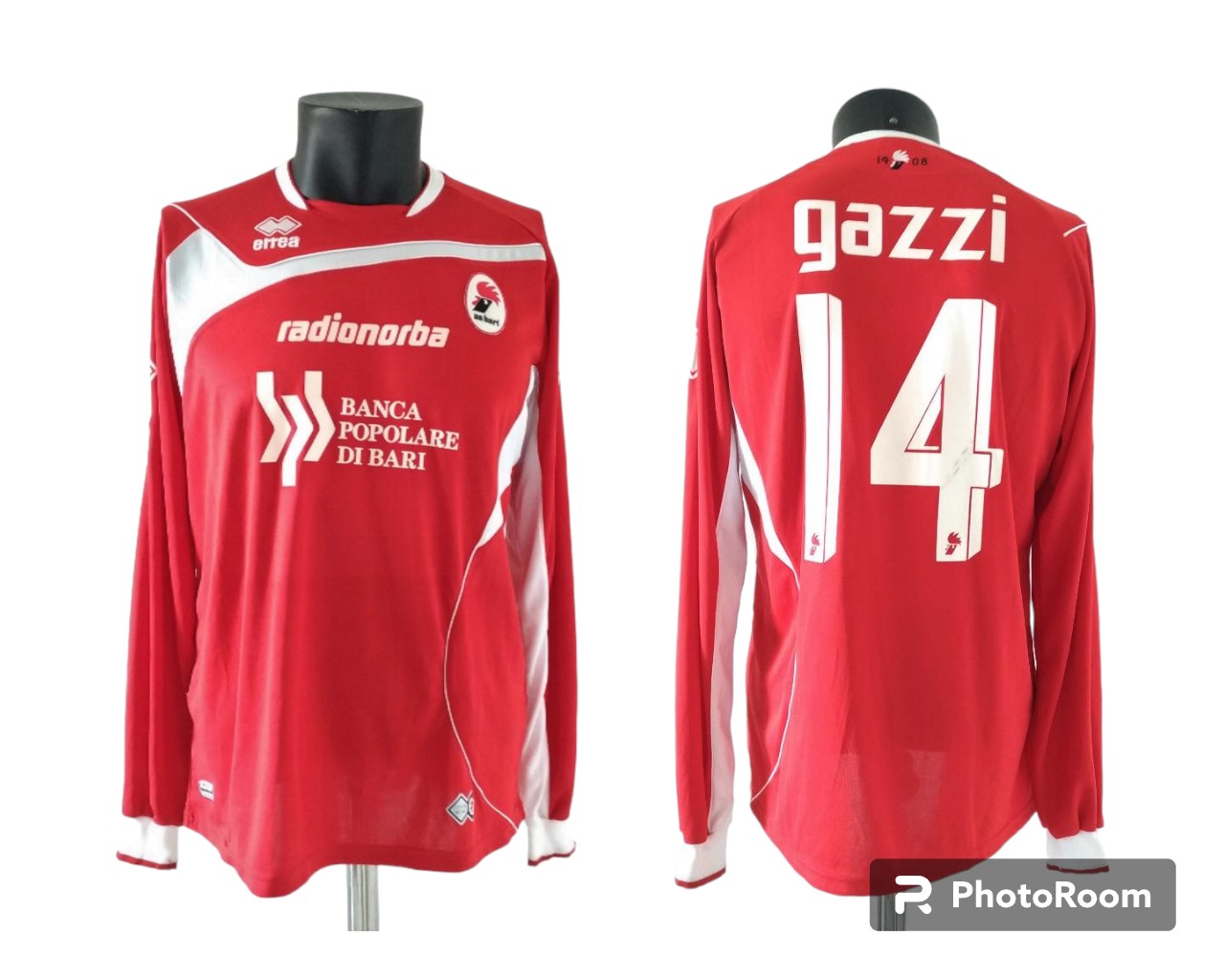 Collezione maglie bari match worn bari calcio